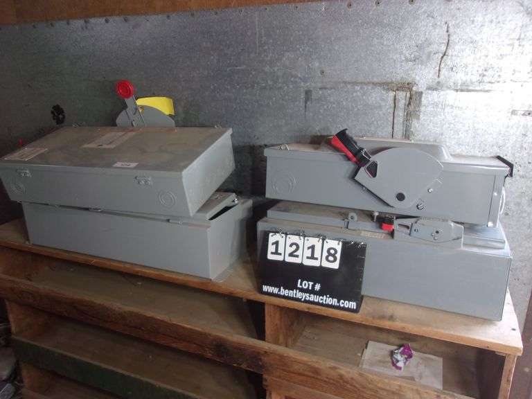 EATON & SQUARE D POWER DISCONNECT BOXES (4X MONEY) - Bentley ...