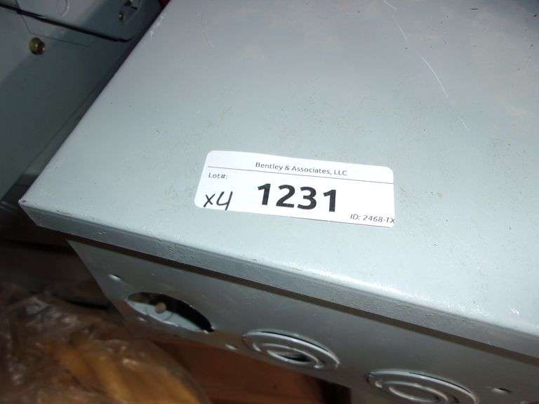 EATON ELECTRICAL POWER DISCONNECT BOXES (4X MONEY) - Bentley ...