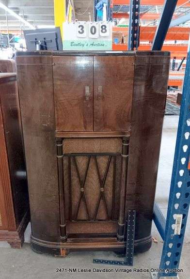 VINTAGE RCA VICTOR MODEL C13-2 SUPERHETERODYNE 5-BAND LW, AM & SW RADIO ...