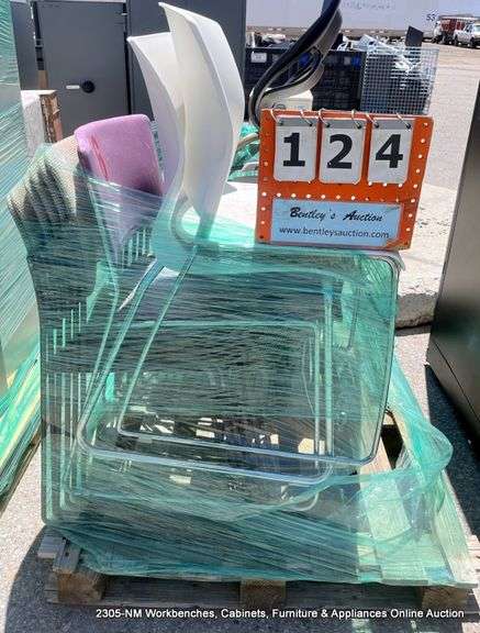 ASSORTED STACKABLE CHAIRS (14X MONEY) - Bentley & Associates, LLC