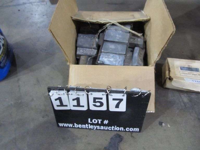 BOX: SMALL SAECO LEAD BRICKS - Bentley & Associates, LLC