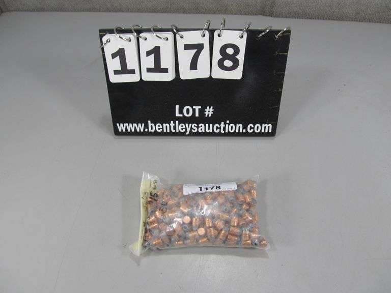 TUB: WINCHESTER 38/357 AUTO 125 GR HOLLOW POINT BULLETS - Bentley ...