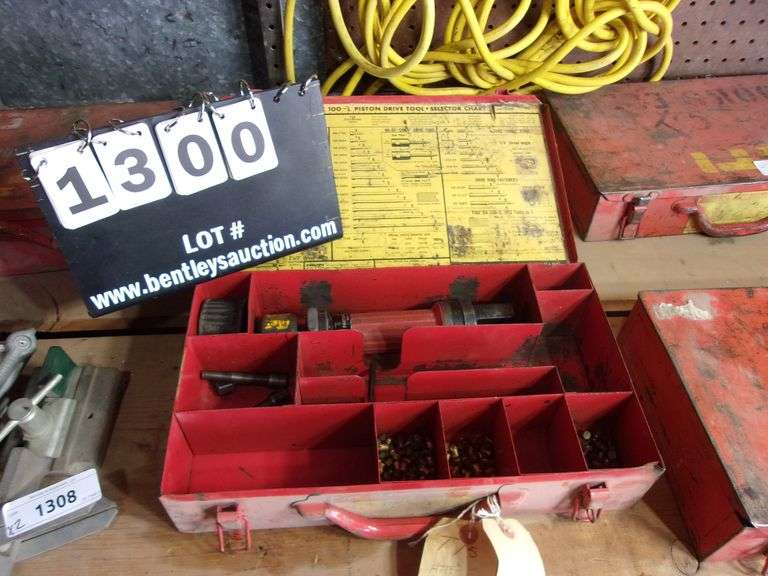 HILTI DX100L SINGLE SHOT PISTON DRIVE TOOL - Bentley & Associates, LLC