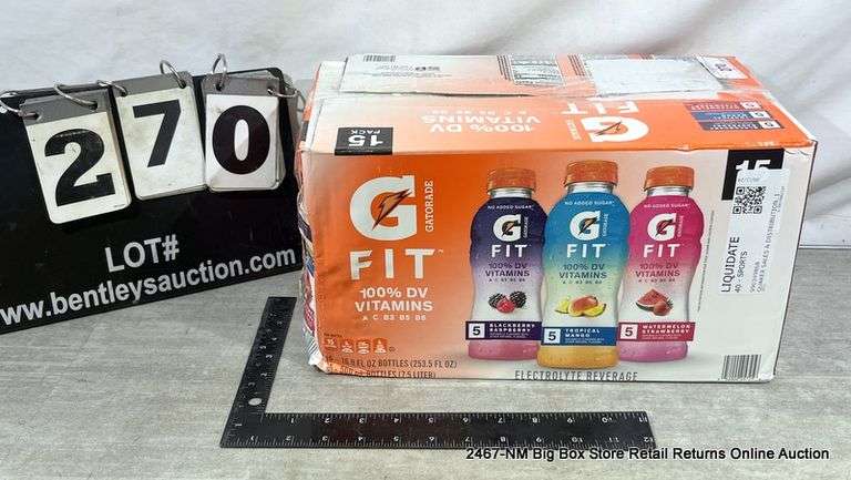 GATORADE FIT DRINKS - 15 PACK - Bentley & Associates, LLC