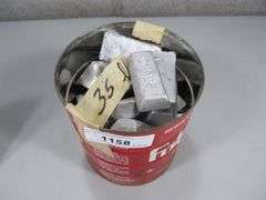 BUCKET: SMALL OHAUS LEAD BRICKS - Bentley & Associates, LLC