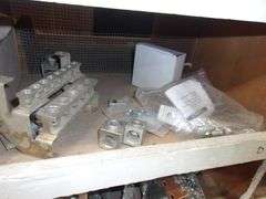 CONTENTS OF SHELF: ASSORTED LUG MECHANICLE L250, L350, 3500, 3600 ...