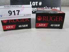 RUGER ARX 40 S&W SELF-DEFENSE AMMUNITION - 20 CARTRIDGES/BOX (2X MONEY ...