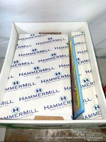 BOX: HAMMERMILL PAPER 8-1/2" X 14" IVORY - Bentley & Associates, LLC
