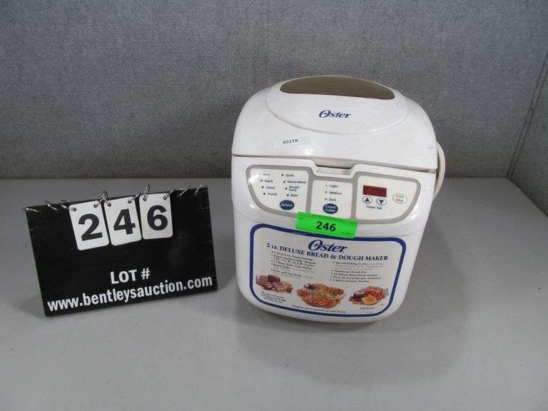 OSTER 2 POUND DELUXE BREAD & DOUGH MAKER - Bentley & Associates, LLC