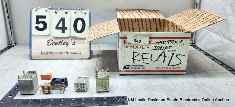 BOX: ELECTRONIC RELAYS - Bentley & Associates, LLC