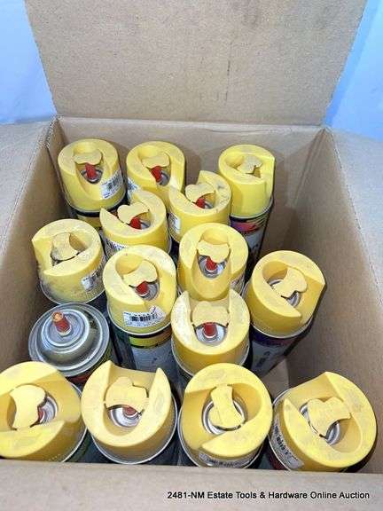 BOX: AERVOE INVERTED SURVEY MARKING PAINT - 17 OZ CANS - Bentley ...