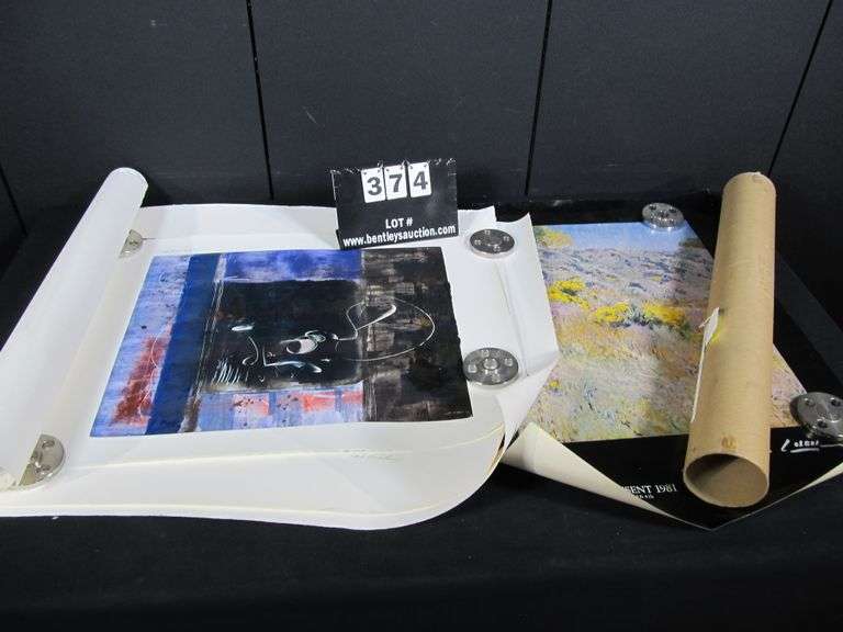 BOX: ASSORTED ROLLED POSTERS - Bentley & Associates, LLC