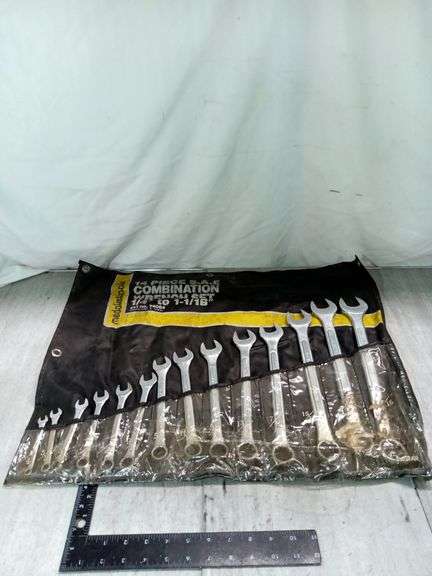 MEDALIST TOOLS S.A.E. COMBINATION WRENCH SET - Bentley & Associates, LLC