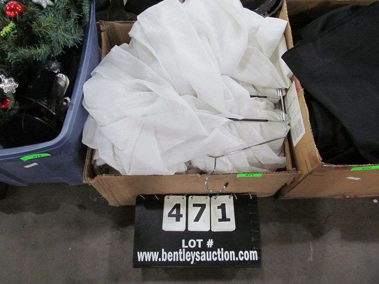 BOX: WHITE TABLE LINENS - Bentley & Associates, LLC