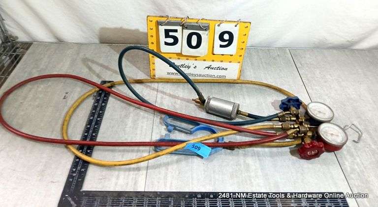 CHARGING MANFOLD & (3) VALVE TEST KIT - Bentley & Associates, LLC
