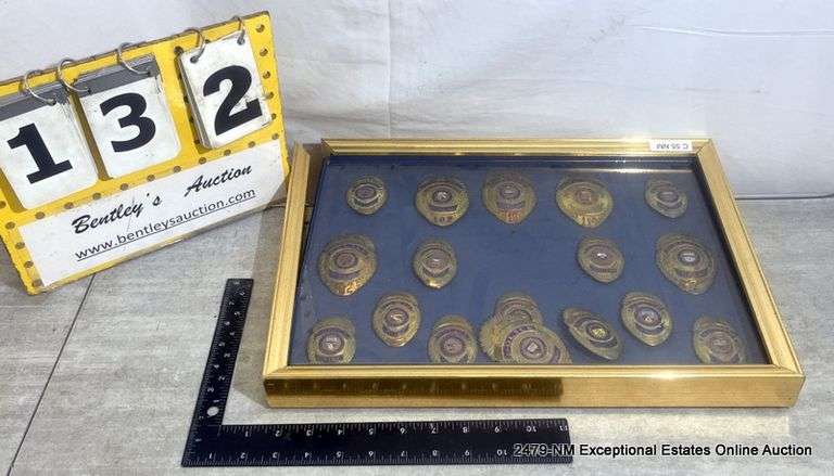 FRAME OF DIFFERENT POLICE BADGE POSITIONS - Bentley & Associates, LLC