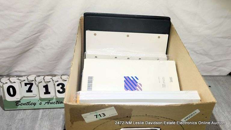 BOX: IBM ELECTRONICS MANUALS - Bentley & Associates, LLC