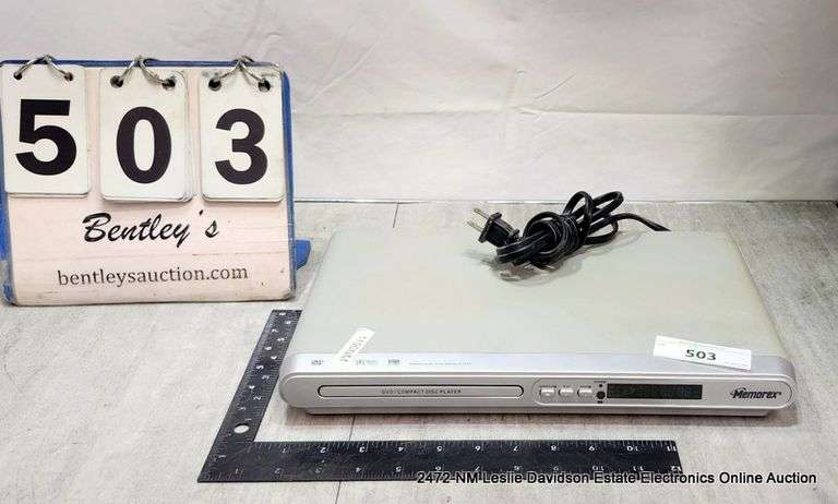 MEMOREX MVD 2040 DVD/CD PLAYER - Bentley & Associates, LLC