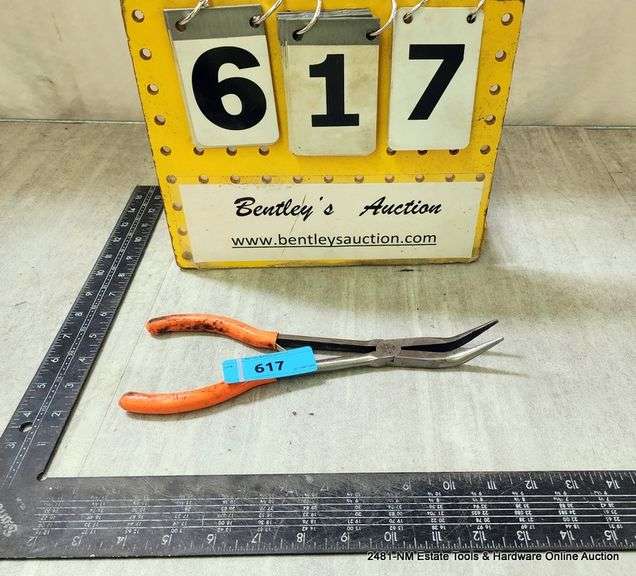 CORNWELL JS-301733 BENT NOSE PLIERS - Bentley & Associates, LLC