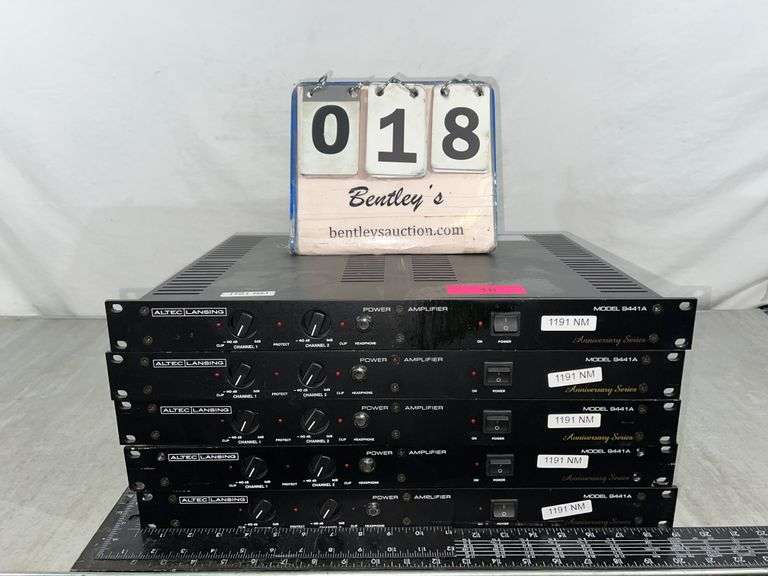 ALTEC LANSING SWITCHES MODEL: 9441A (5X MONEY) - Bentley & Associates, LLC