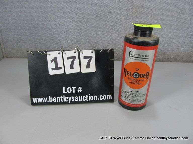 ALLIANT POWDER 7 RELOADER SMOKELESS RIFLE POWDER - 1# BOTTLE - Bentley ...