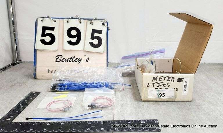 BOX: METER LEADS W/ BULBS - Bentley & Associates, LLC
