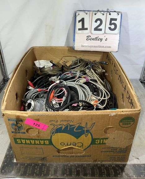 BOX: CABLE, CORDS - Bentley & Associates, LLC