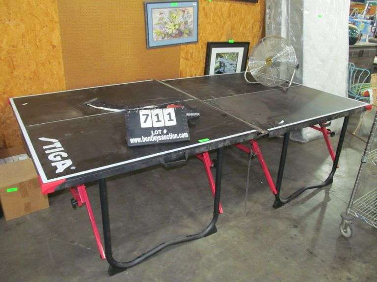 STIGA VOLT FOLDABLE PING PONG TABLE SET - Bentley & Associates, LLC