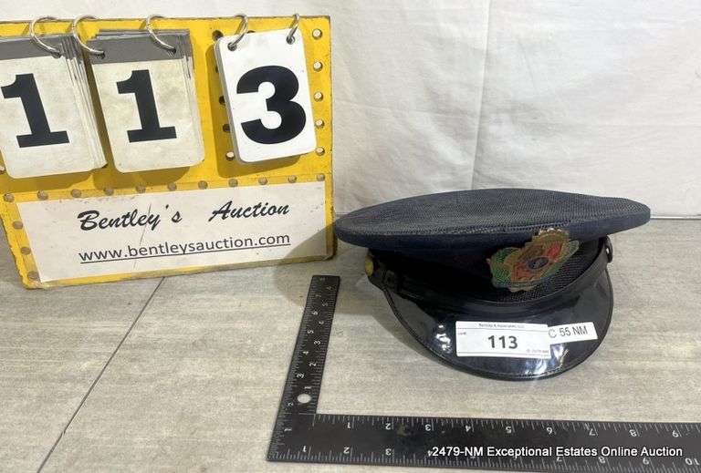 PERSHING CAP FOR SECURITY GUARD - Bentley & Associates, LLC