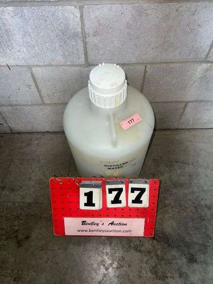DISTILLED WATER JUG - Bentley & Associates, LLC