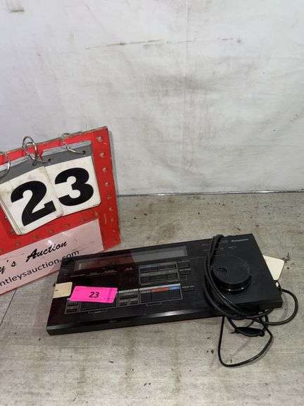 PANASONIC EDITING CONTROLLER, AG-A95 - Bentley & Associates, LLC