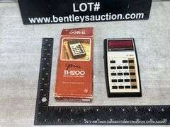 TI 1200 ELECTRONIC CALCULATOR - Bentley & Associates, LLC