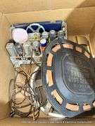BOX: SPEAKERS, RADIO FACEPLATE, RCA MAGIC LOOP ANTENNA - Bentley ...