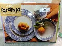 BOX: BELLAGIO SARDINIA DINNERWARE - Bentley & Associates, LLC
