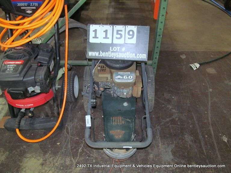 CRAFTSMAN 6.0 2-LARGE WHEELED GAS WEED/GRASS TRIMMER MOWER - Bentley ...