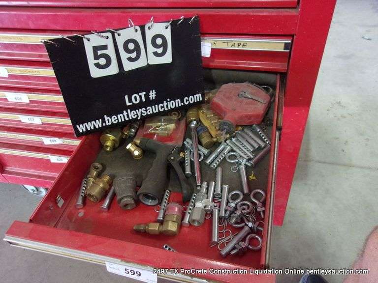 CONTENTS OF DRAWER: PNEUMATIC FITTINGS, CLEVIS PINS - Bentley ...