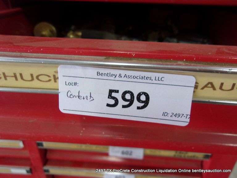 CONTENTS OF DRAWER: PNEUMATIC FITTINGS, CLEVIS PINS - Bentley ...