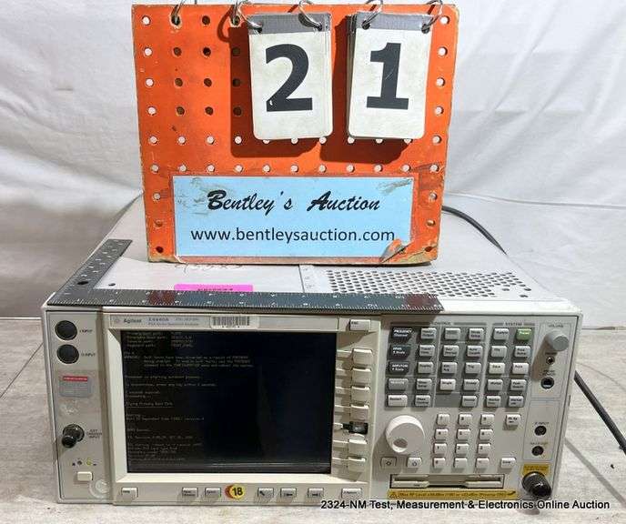AGILENT E4440A PSA SERIES SPECTRUM ANALYZER - Bentley & Associates, LLC