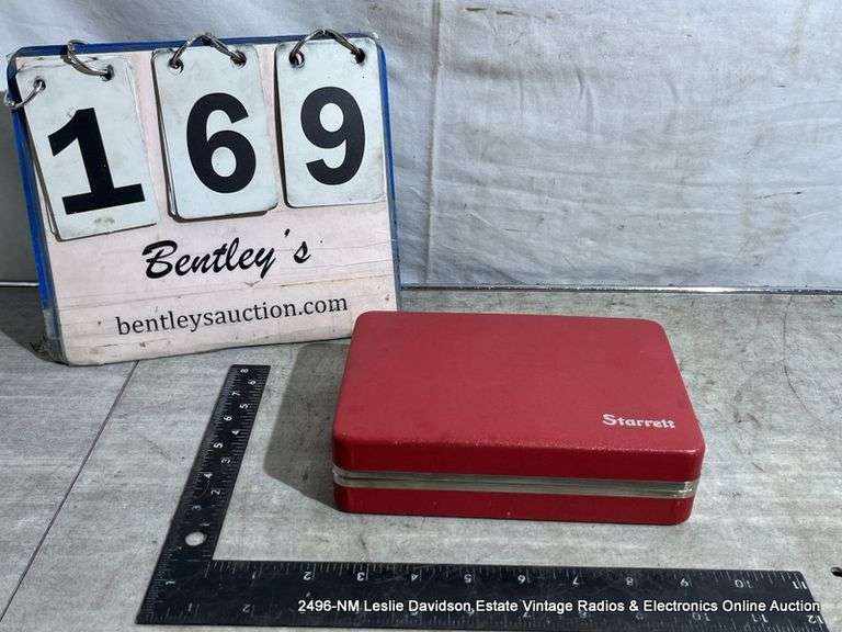 STARRETT #196 JEWELED UNIVERSAL BACK PLUNGER DIAL INDICATOR - Bentley ...