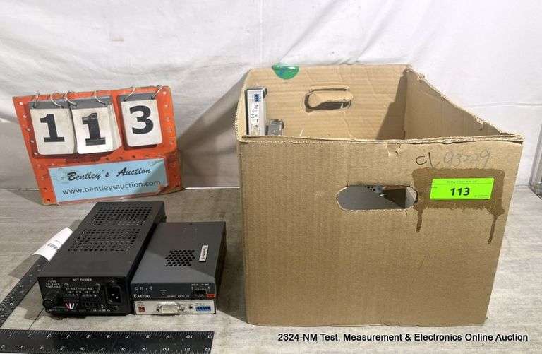 BOX: ASSORTED ELECTRONIC MODULES - Bentley & Associates, LLC