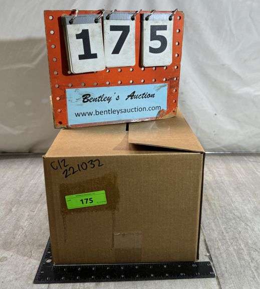 BOX: TENNIS NETS & PADDLES - Bentley & Associates, LLC