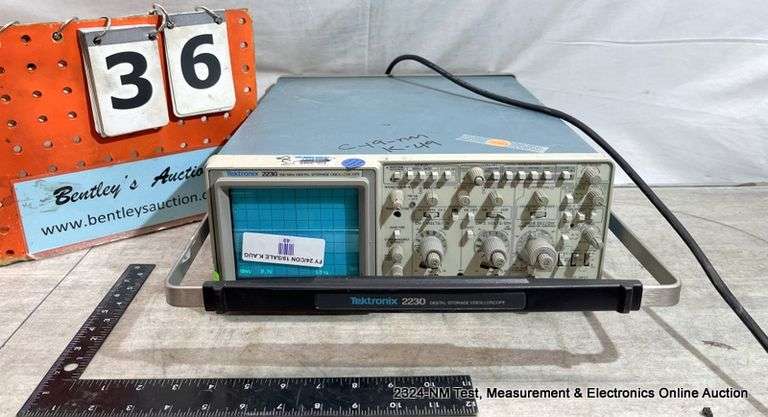 TEKTRONIX 2230 DIGITAL STORAGE OSCILLOSCOPE - Bentley & Associates, LLC