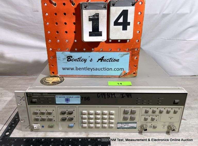 HP 3325B SYNTHESIZER/ FUNCTION GENERATOR - Bentley & Associates, LLC