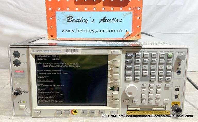 AGILENT E4440A PSA SERIES SPECTRUM ANALYZER - Bentley & Associates, LLC