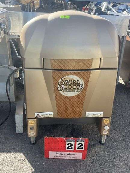 SCHWAN FOOD CO. SWIRL SCOOP DISPENSER - Bentley & Associates, LLC