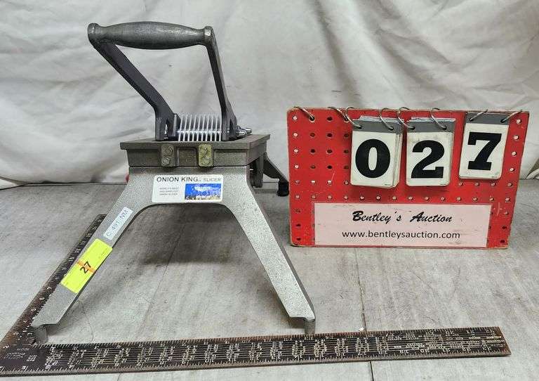 REDCO ONION KING SLICER - Bentley & Associates, LLC