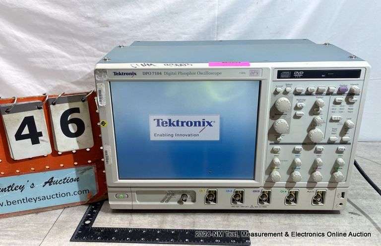 TEKTRONIX DPO7104 DIGITAL PHOSPHOR OSCILLOSCOPE - Bentley & Associates, LLC