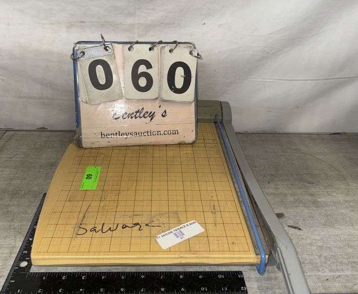 QUARTET PAPER CUTTER - Bentley & Associates, LLC