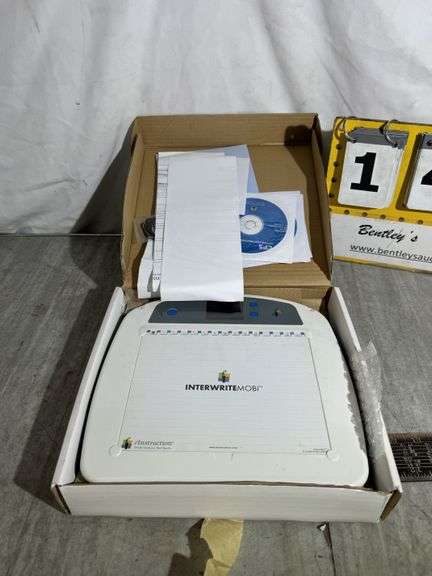 BOX: EINSTRUCTION INTERWRITE MOBi, MODEL IP501 - Bentley & Associates, LLC
