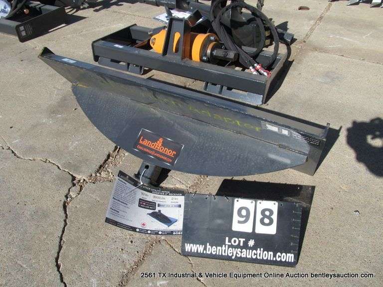 LANDHONOR SKID STEER UTILITY HITCH ADAPTER 2" RECEIVER, MODEL UHA-16 ...